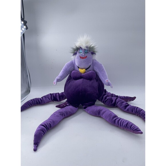Disney | Toys | Disney Ursula Plush Large Purple Little Mermaid 3th ...